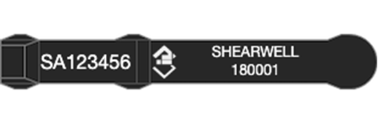 Shearwell Australia. South Australia NLIS Visual Tag - Layout 4