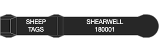 Shearwell Australia. South Australia Visual Tag - Layout 4